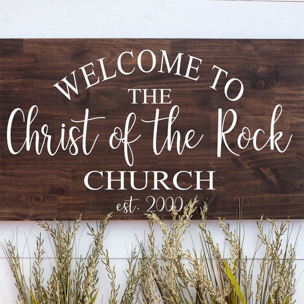 Church Welcome Sign - Etsy