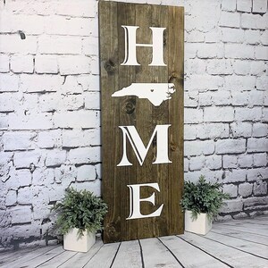 Home State Wood Sign Personalized Home Decor Home Accent - Etsy