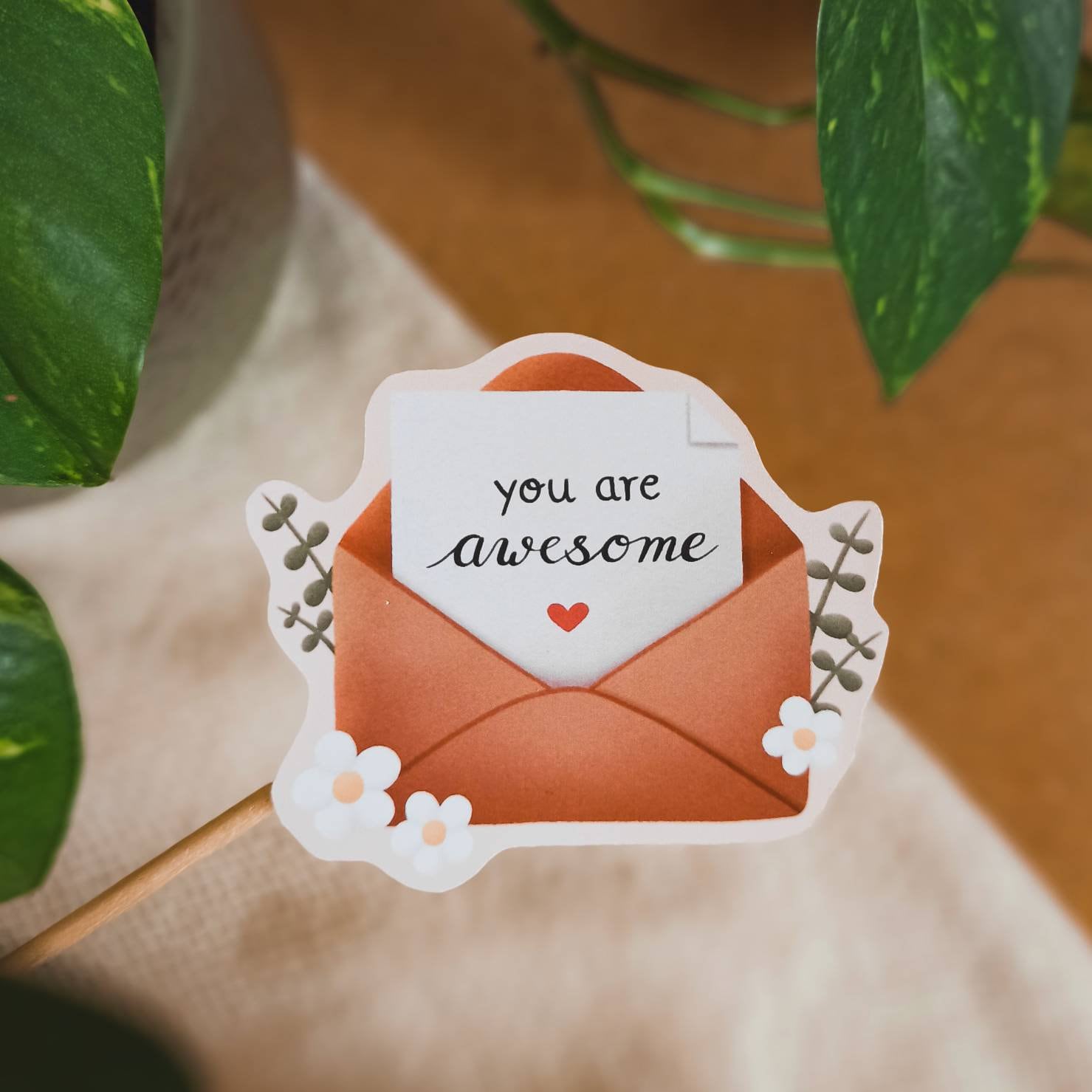 Cute You Are Awesome Sticker for Female Empowerment Bujo - Etsy