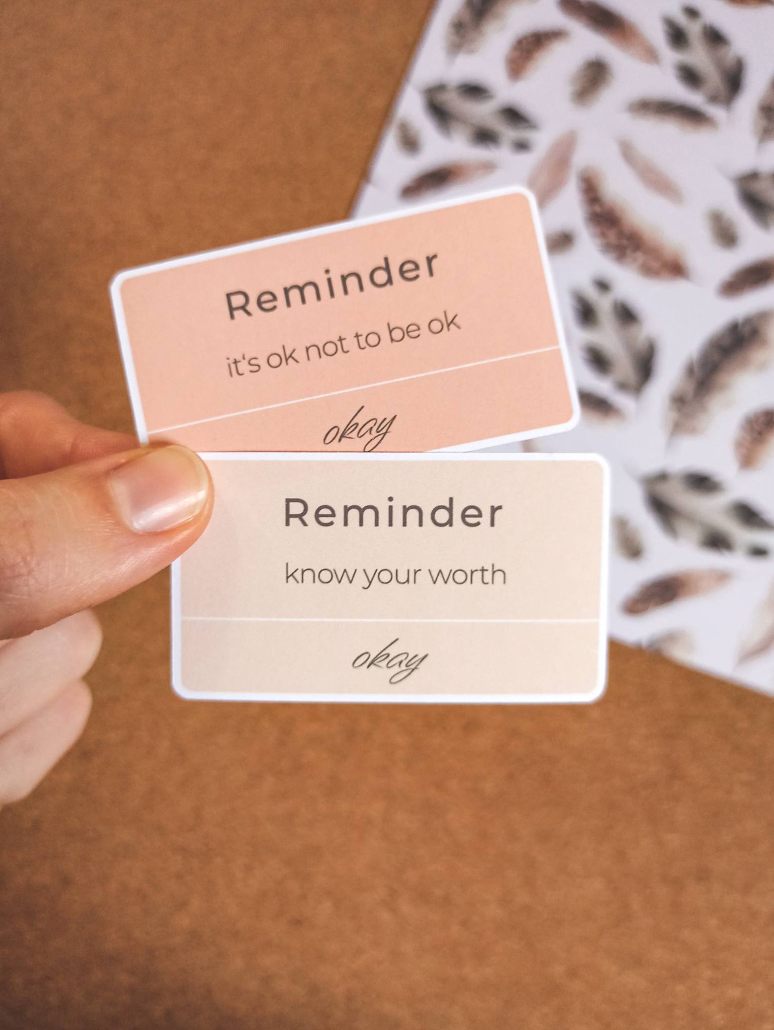 Cute Reminder Stickers for Mental Health and Positive - Etsy