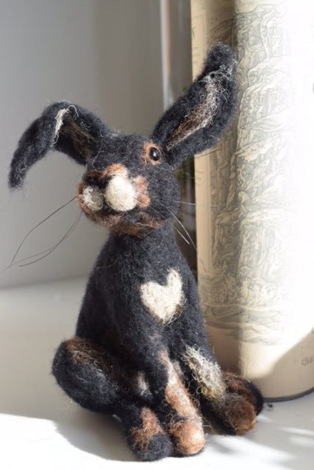 Hare, Needle Felted Hare - Etsy
