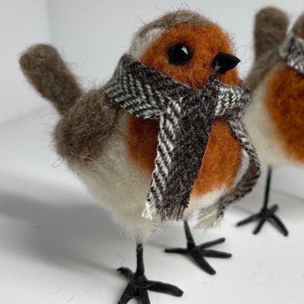 Felt Robin - Etsy UK