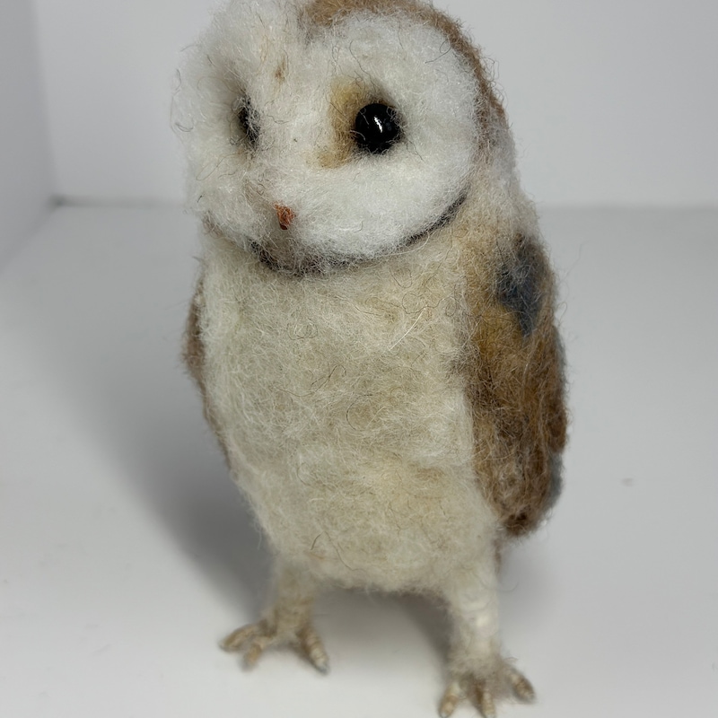 Needle Felted Owl - Etsy