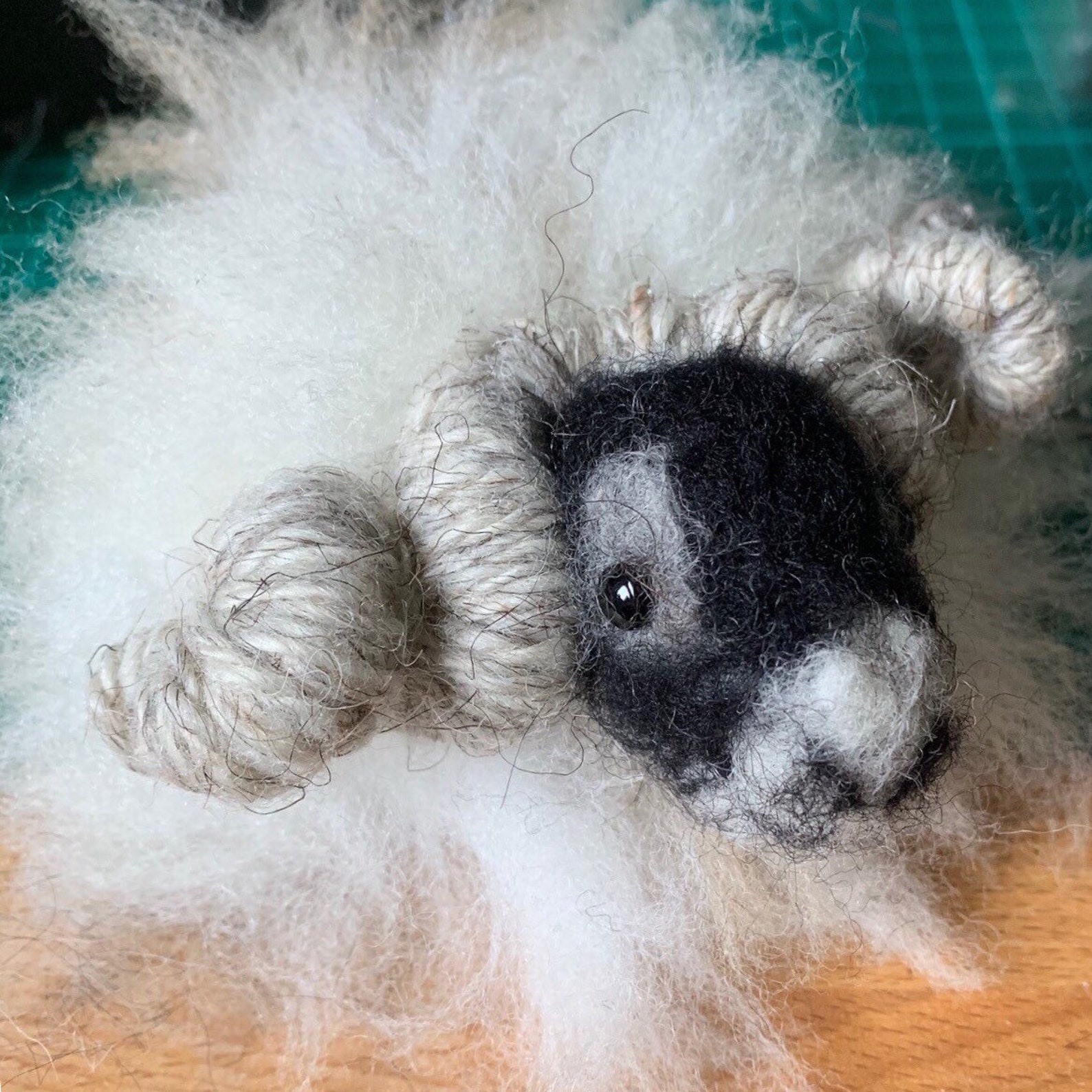 A Wee Sheep Needle Felted Sheep - Etsy