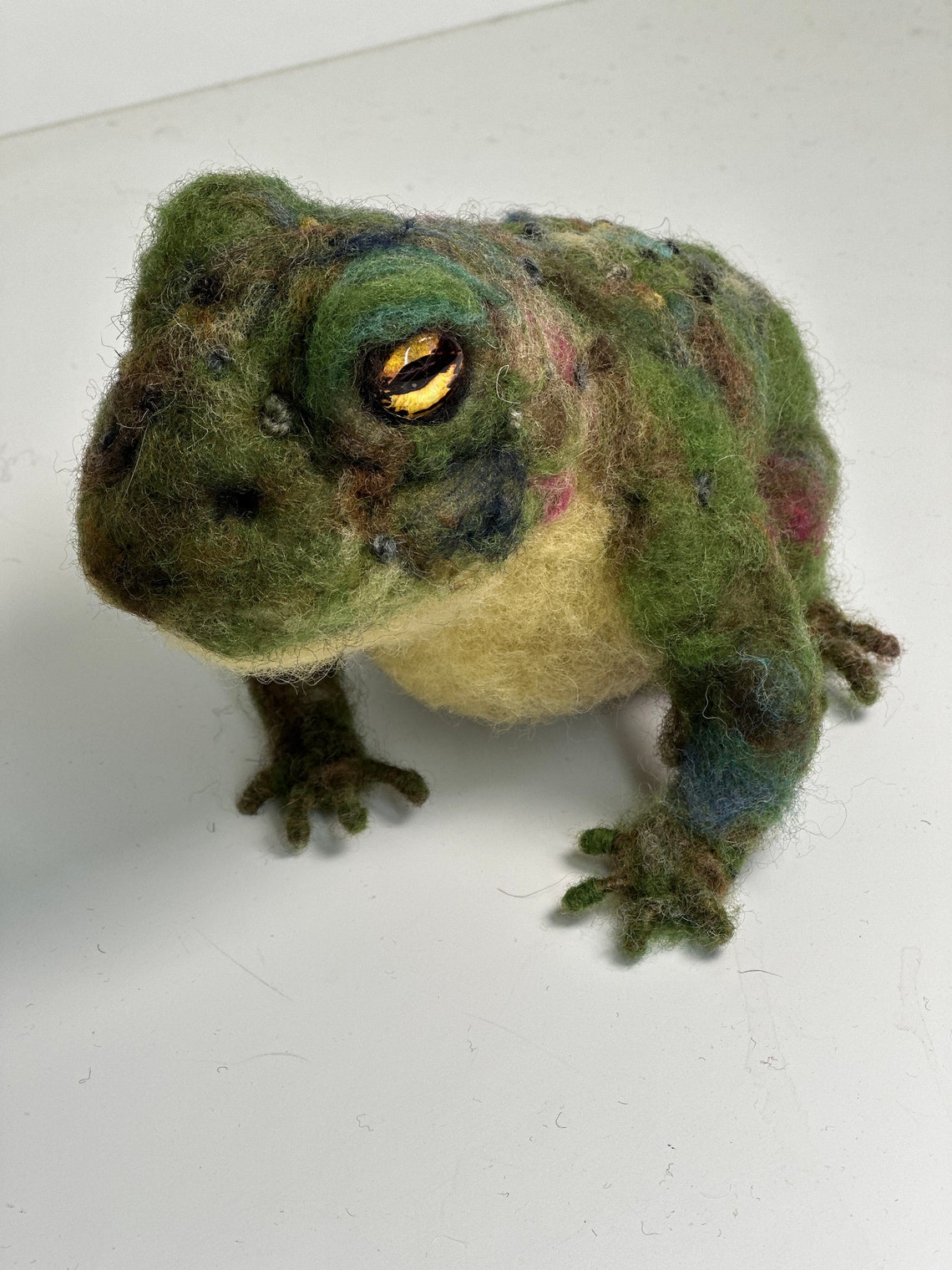 Needle Felted Toad - Etsy