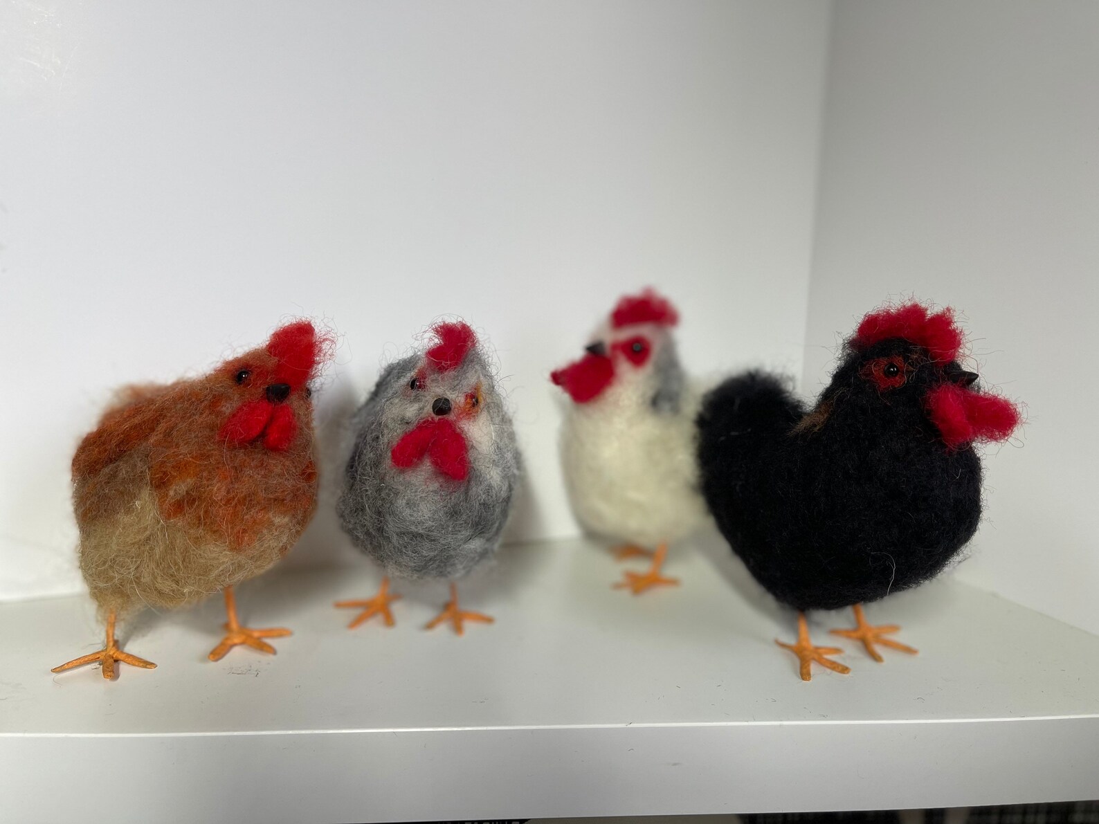 A Needle Felted Chicken Needle Felted Hen - Etsy