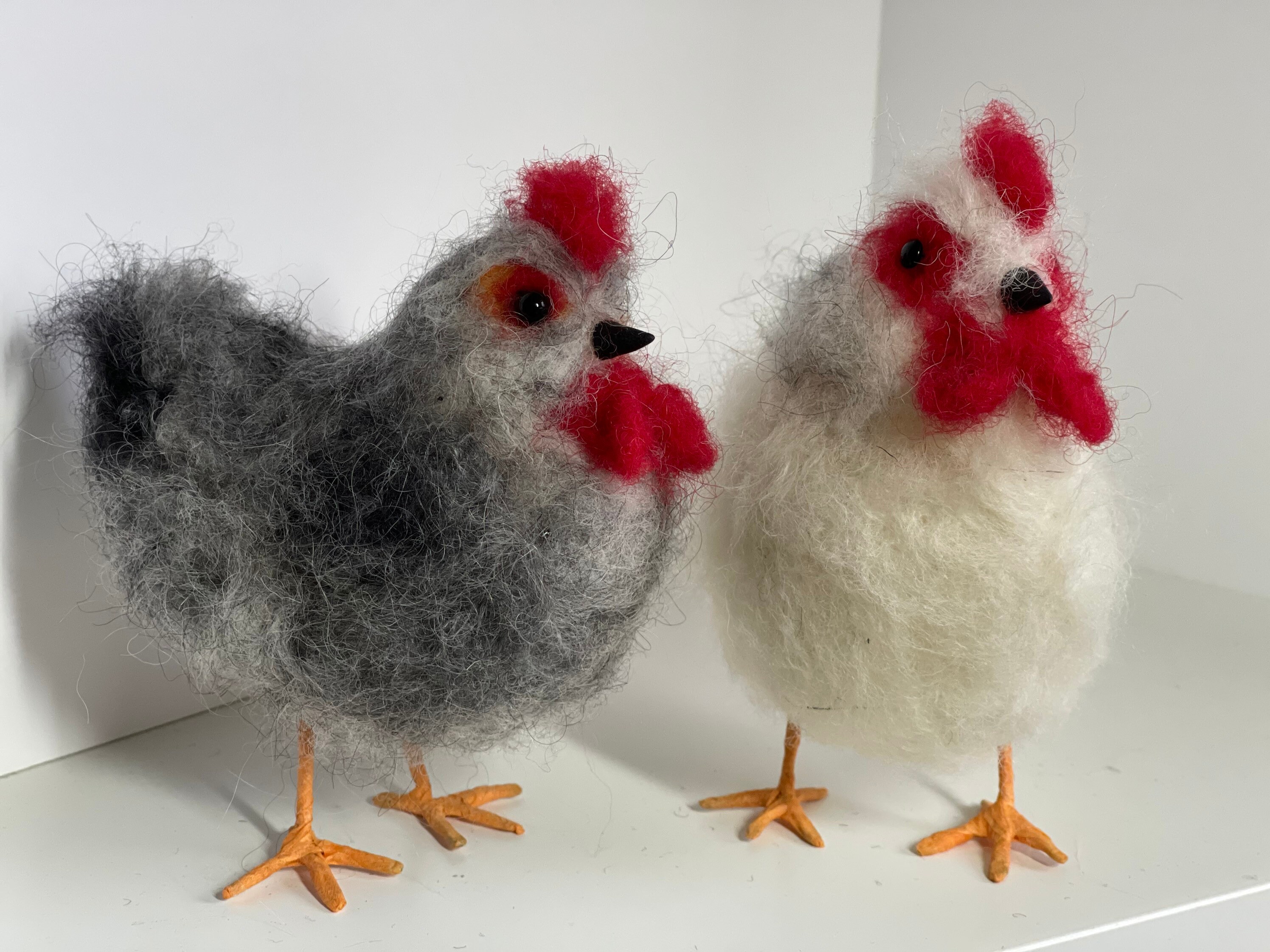 A Needle Felted Chicken Needle Felted Hen - Etsy