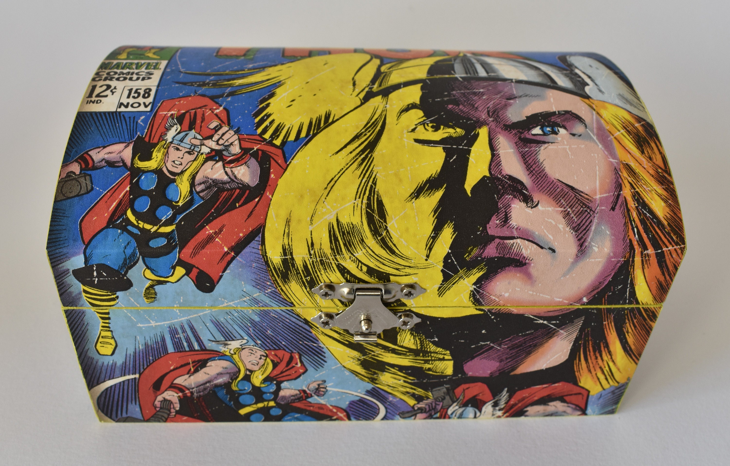 Iron Man Comic Box Wooden Storage Box Avengers Superhero - Etsy UK