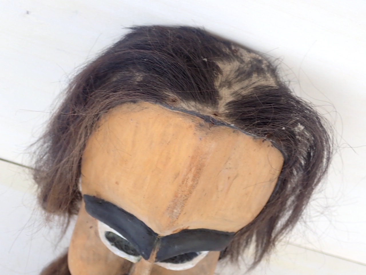 Wooden Mask Carved Wood Swiss Mask Decoration Wall Mask Aeschlimann ...