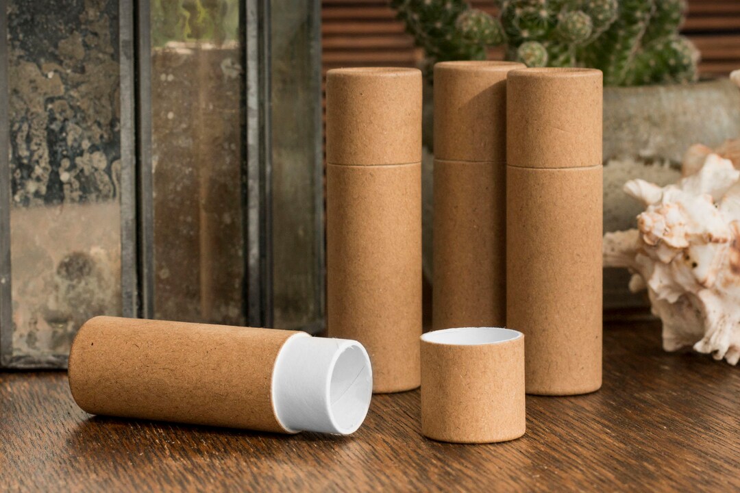 Cardboard Lip Balm Tubes Plastic Free Eco Biodegradable - Etsy