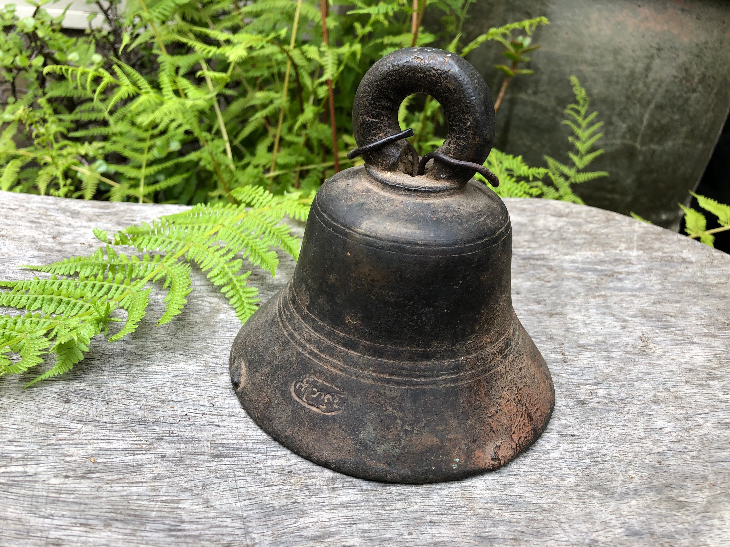 Antique Burmese Bronze Temple Bell - Etsy