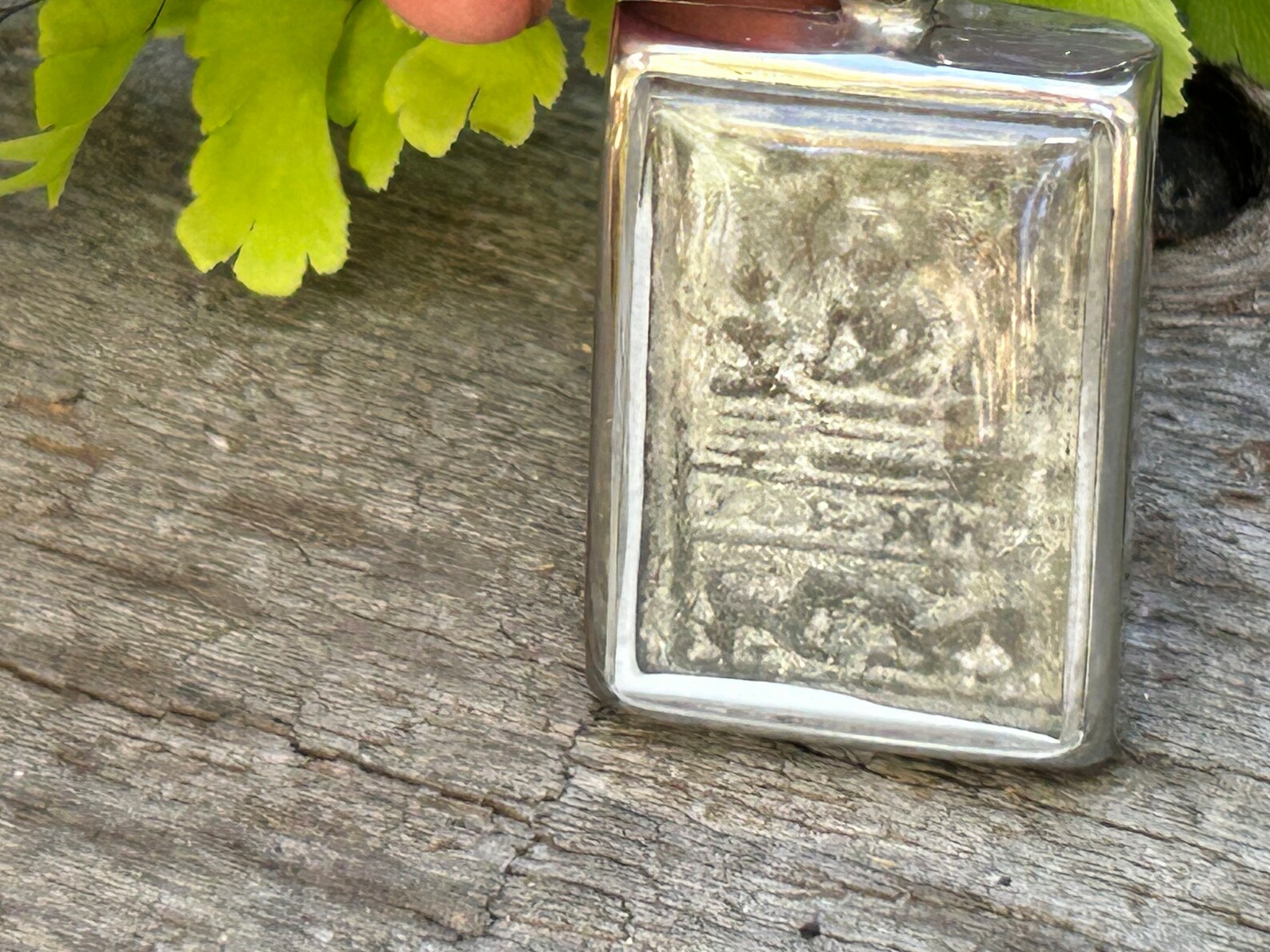 Vintage Buddhist Amulet Buddha Necklace Charm Pocket Blessing ...