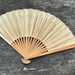 Vintage Chinese Paper Hand Fan Hand Painted Bamboo and Paper Taiwan ...