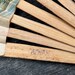 Vintage Chinese Paper Hand Fan Hand Painted Bamboo and Paper Taiwan ...