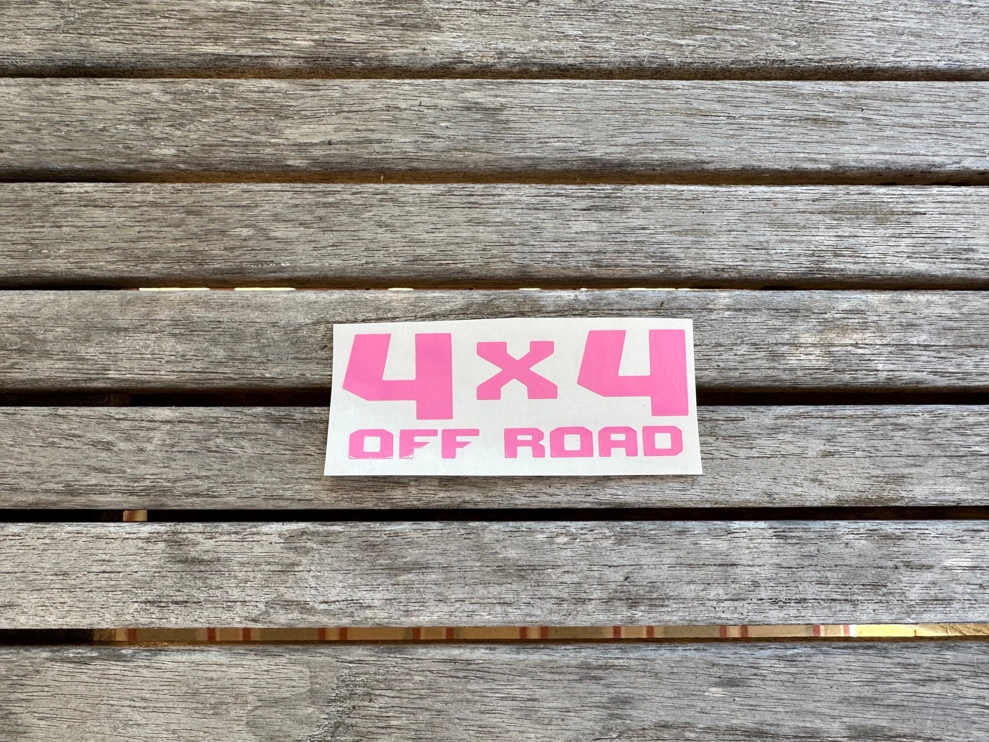 4x4 off Road Vinyl Decal / Sticker colorful Cute Options - Etsy