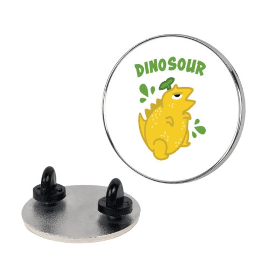 Dinosour lemon Pin - Etsy