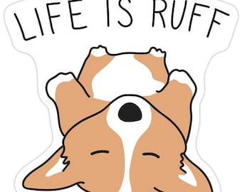 Life is Ruff - Etsy