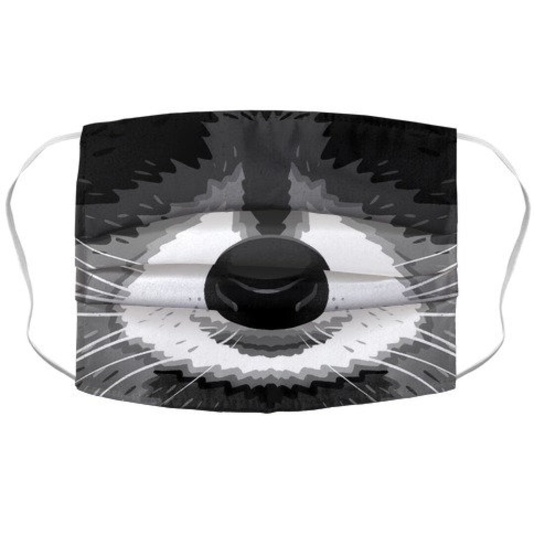 Raccoon Snout Face Mask Cover - Etsy