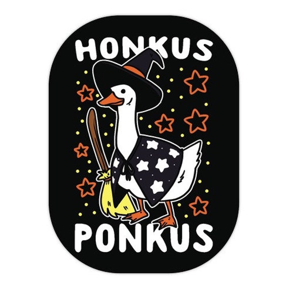 Honkus Ponkus Die Cut Sticker | Etsy