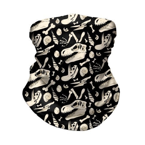 Dino Fossils Pattern Neck Gaiter - Etsy