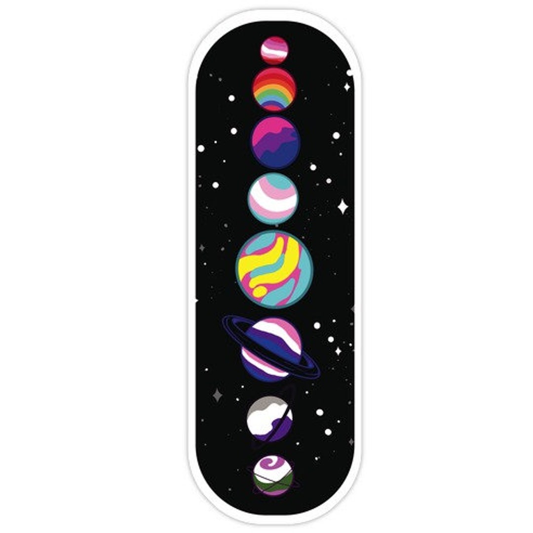 LGBTQ Planets Die Cut Sticker Adult Humor Stickers Stand Out With ...