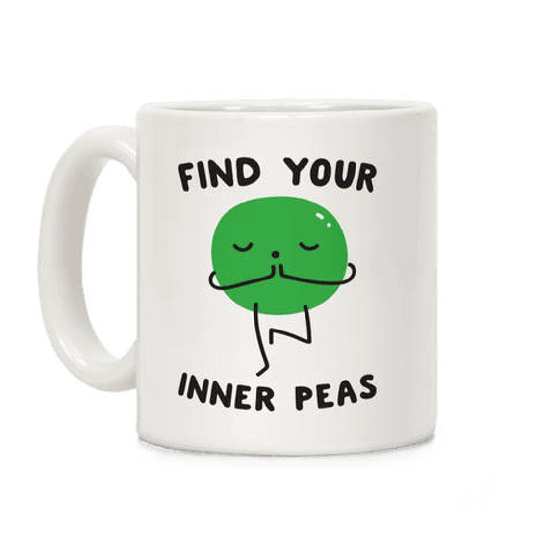 Find Your Inner Peas Mug | Etsy
