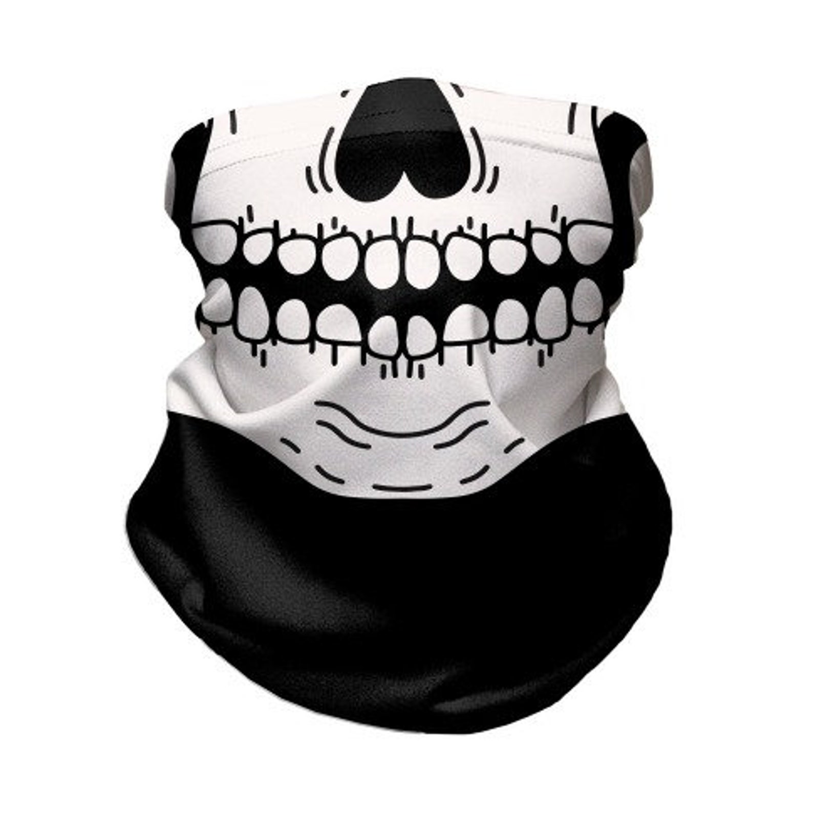 Skeleton Mouth Neck Gaiter - Etsy