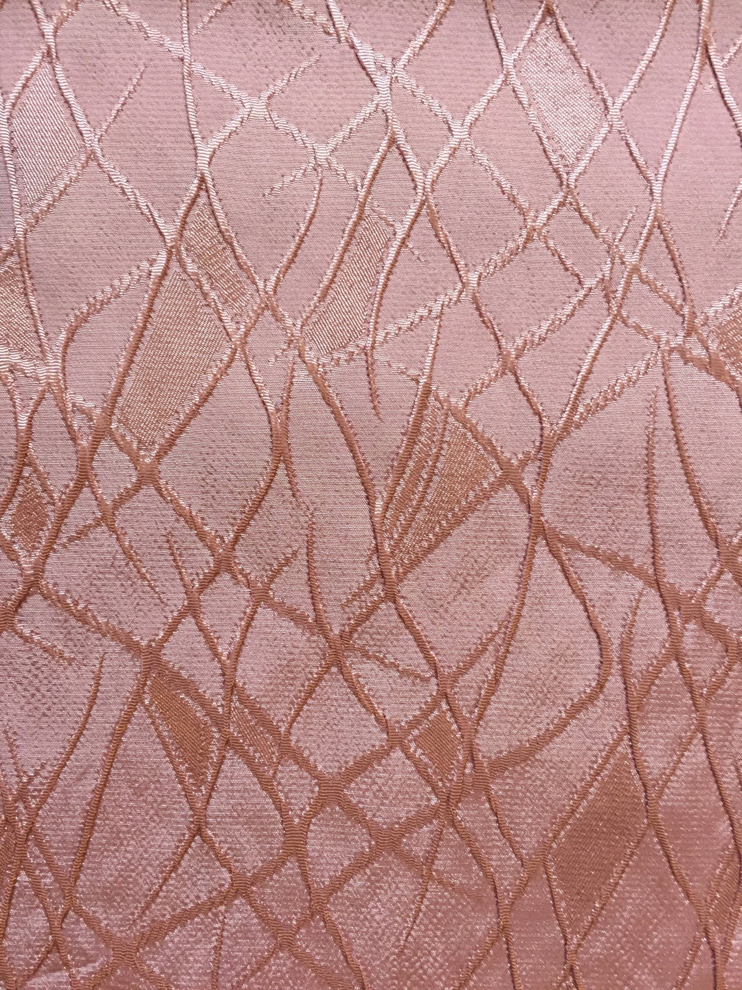 Vintage Rose Poly "web" Jacquard Fabric - Etsy