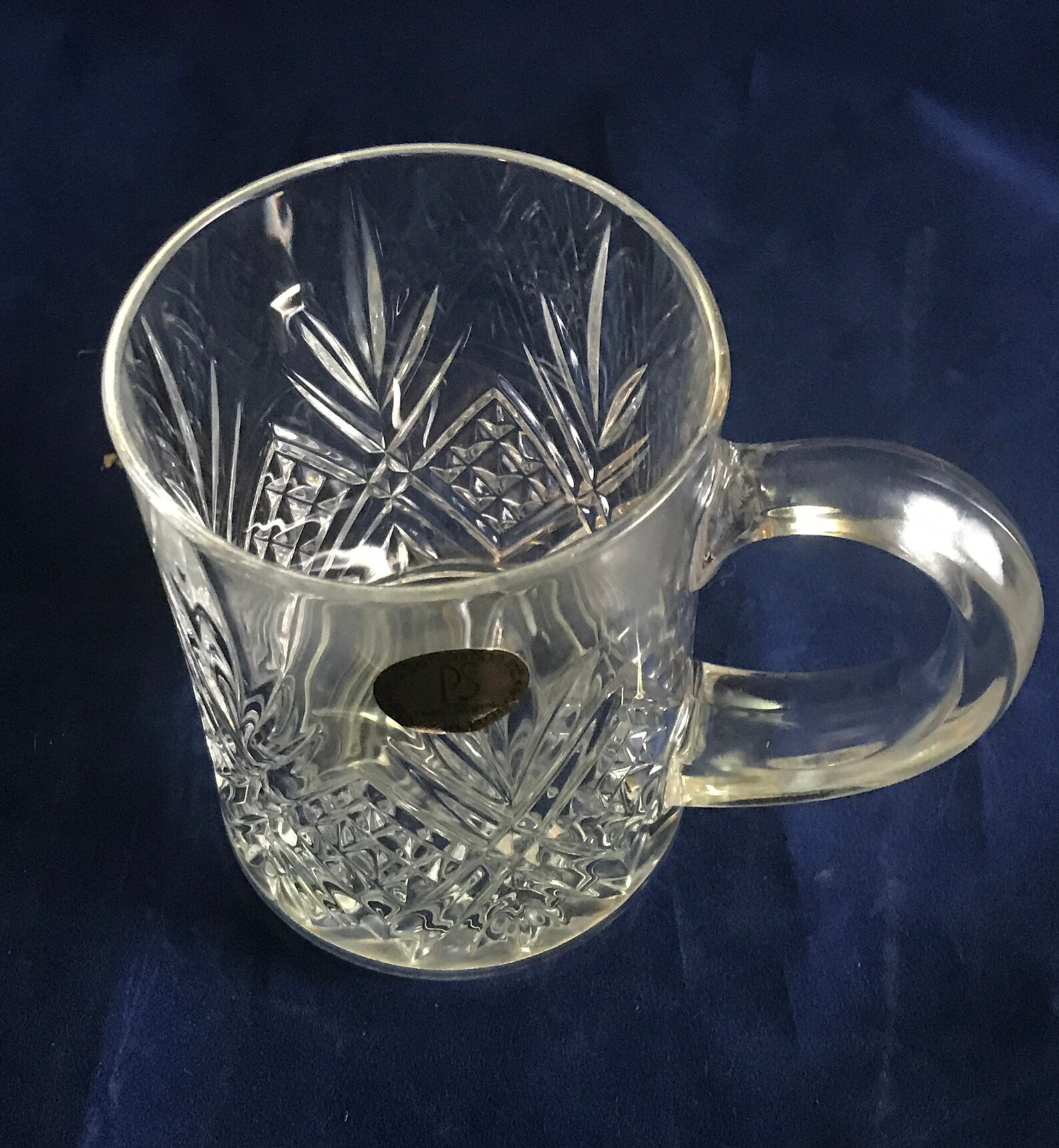 Two Paul Sebastian Crystal Mugs - Etsy