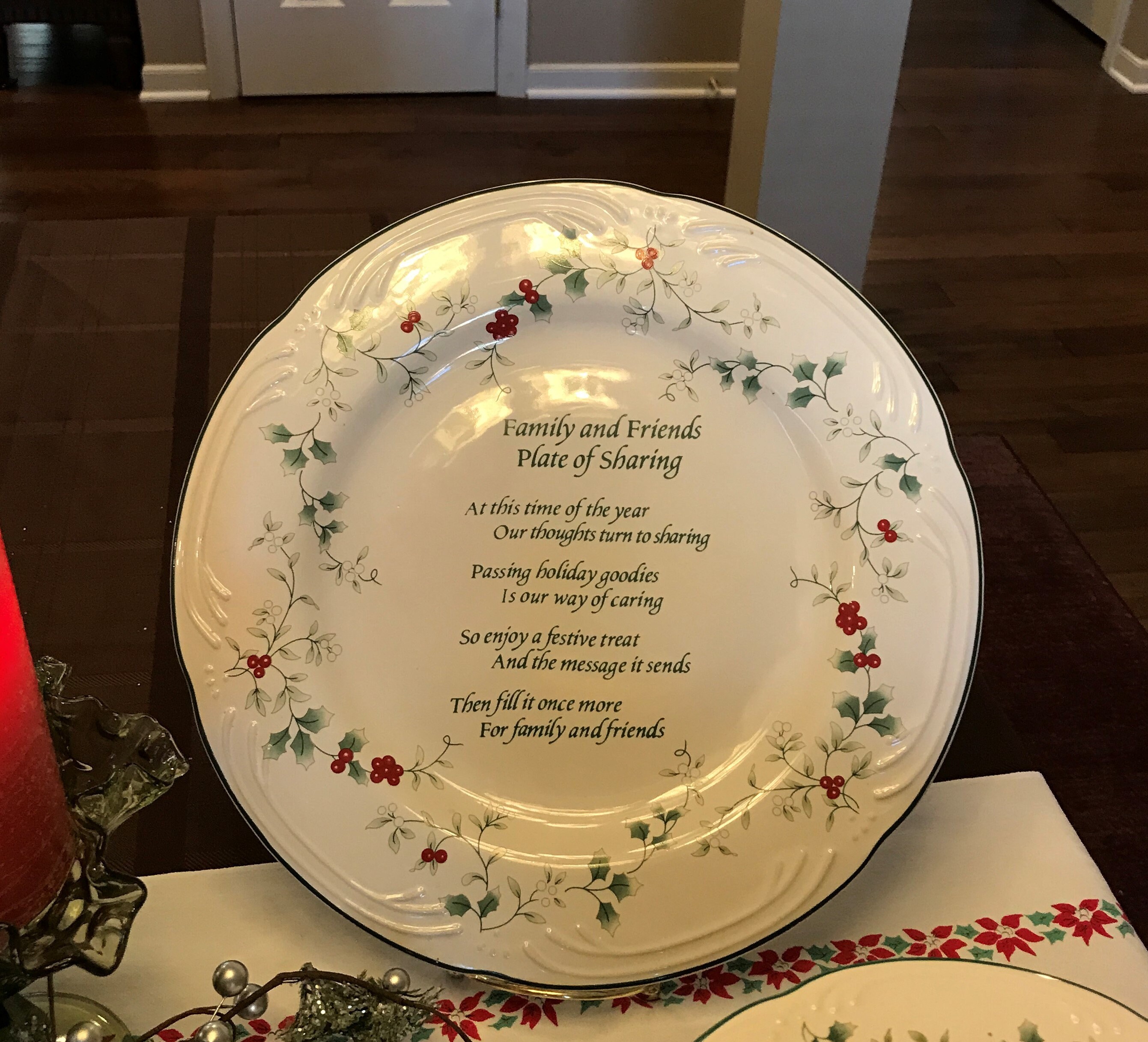 Pfaltzgraff Winterberry Family & Friends Sharing Plate - Etsy