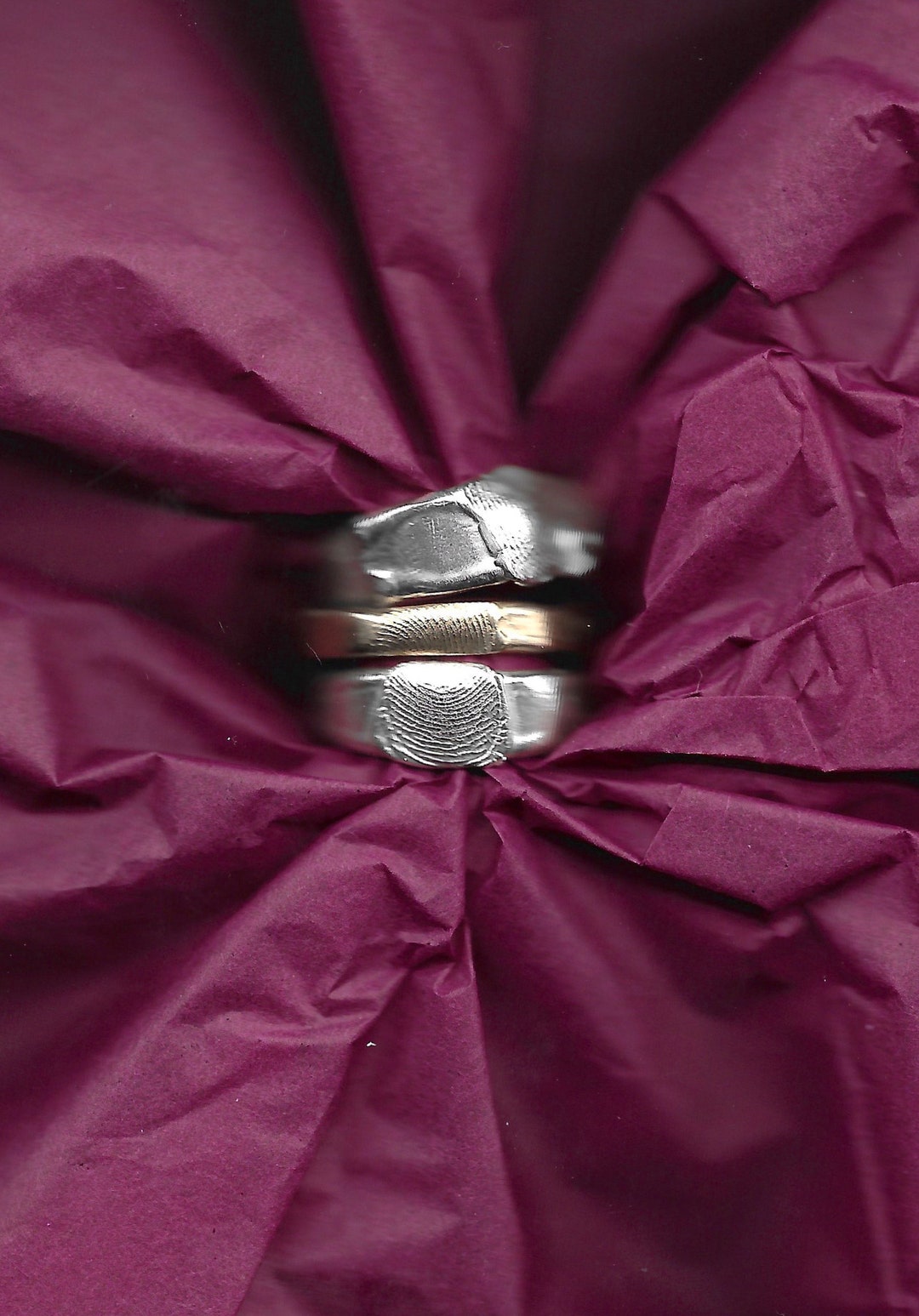 Make Your Own Fingerprint Bands - Wedding Ring Idea - Sustainable ... Make Your Own Fingerprint Bands - Wedding Ring Idea - Sustainable ...