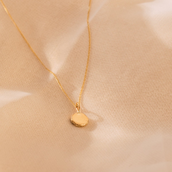 Gold Ingot Necklace - Etsy