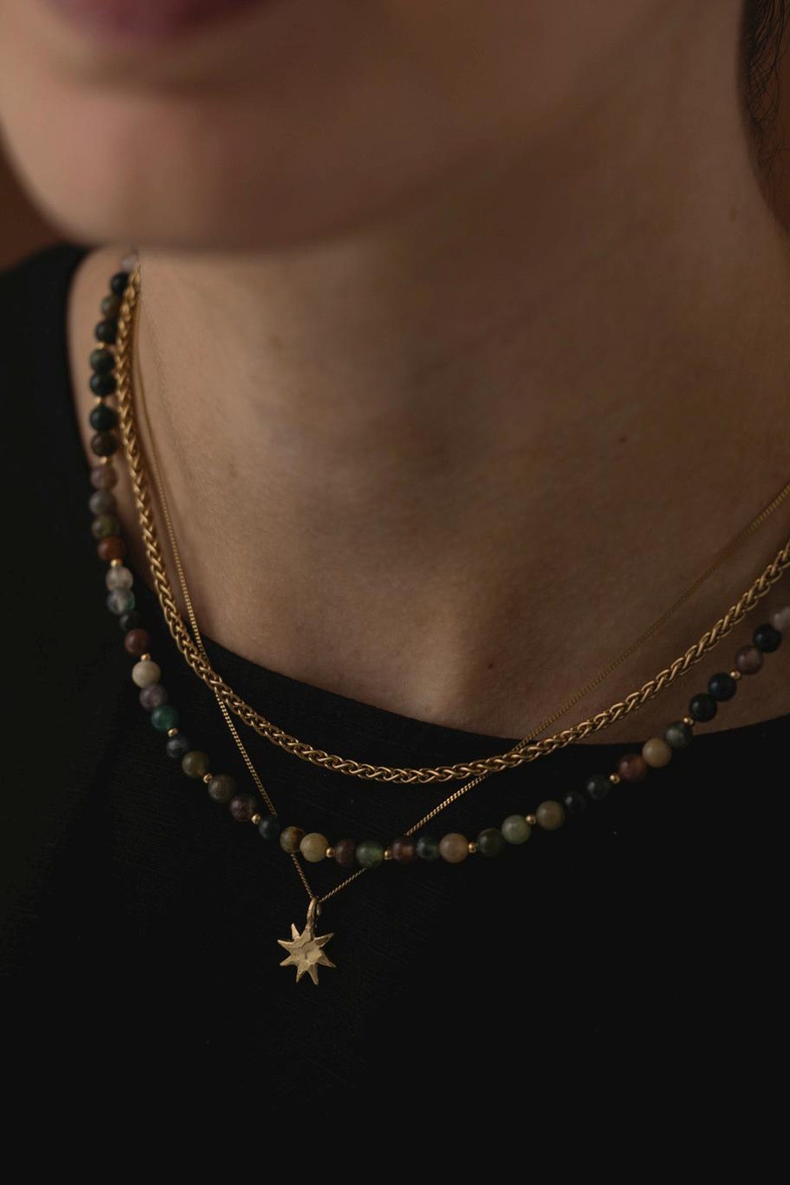 Athena Stacking Chain Necklace - Etsy