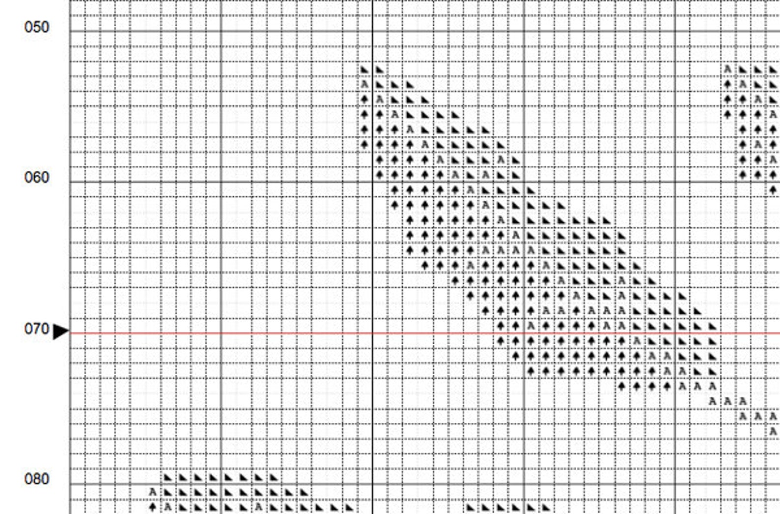 Modern Cross Stitch Pattern Oak Tree Instant PDF Download Leaf | Etsy