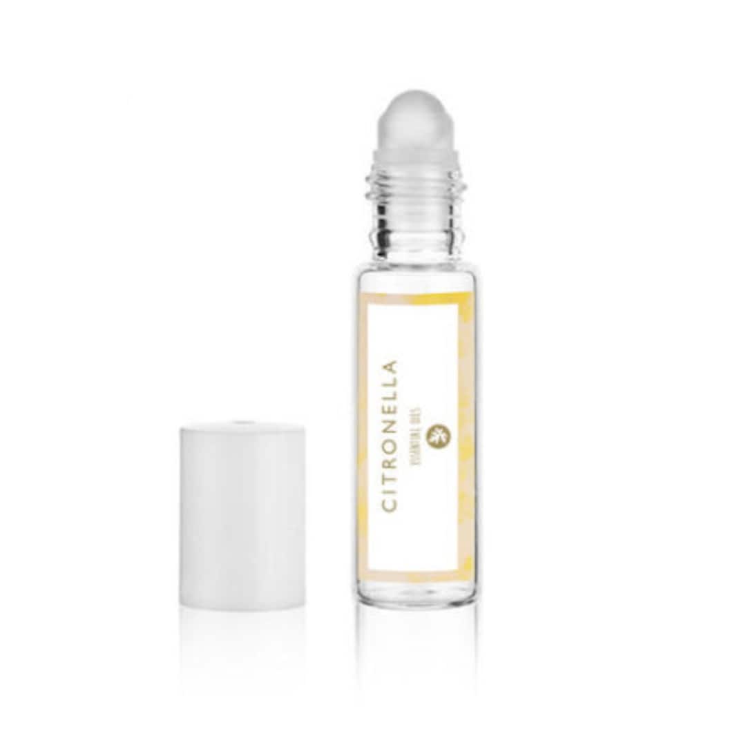 Citronella Rollerball 10ml- Natural Insect Repellent- Pocket Sized for ...