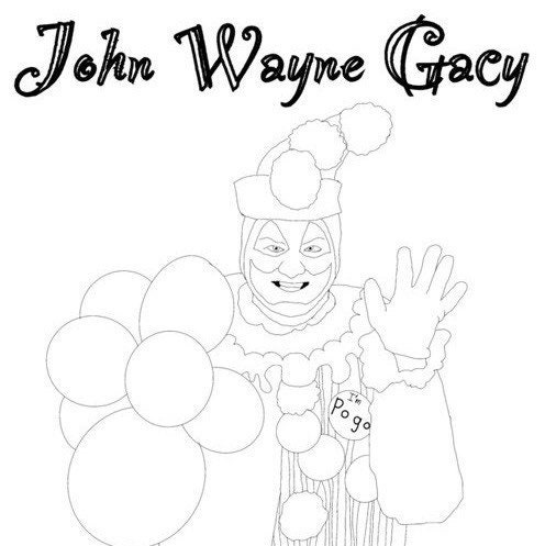 Serial Killers Coloring Book Digital Download 10 coloring | Etsy