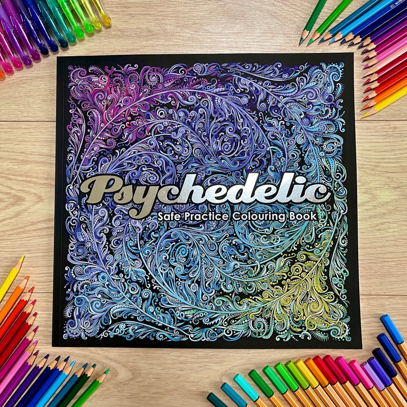 Mushroom Coloring Poster - Etsy UK