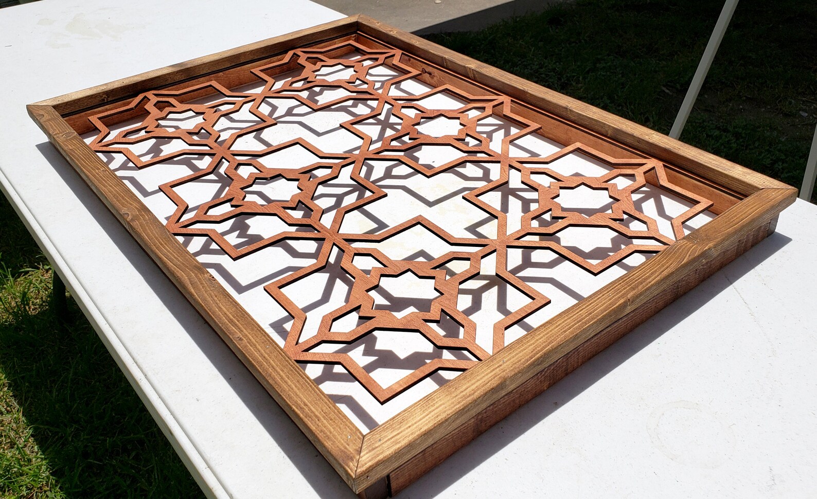 Customizable Decorative Wall Panel laser Cut Geometric Wall | Etsy