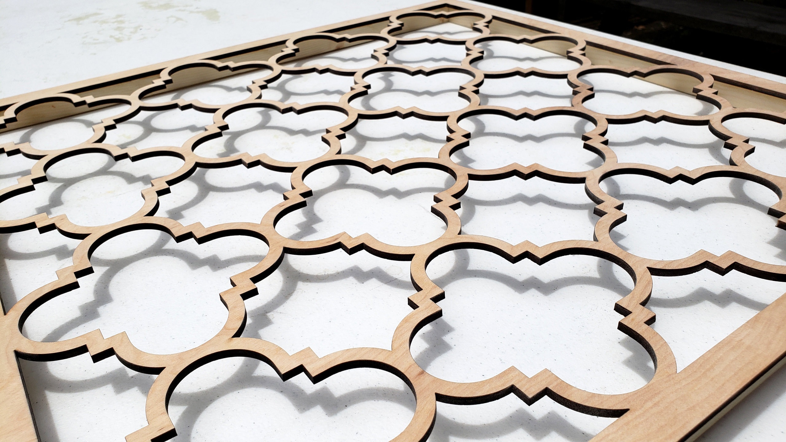 Customizable Decorative Wall Panel Laser Cut Geometric Wall | Etsy