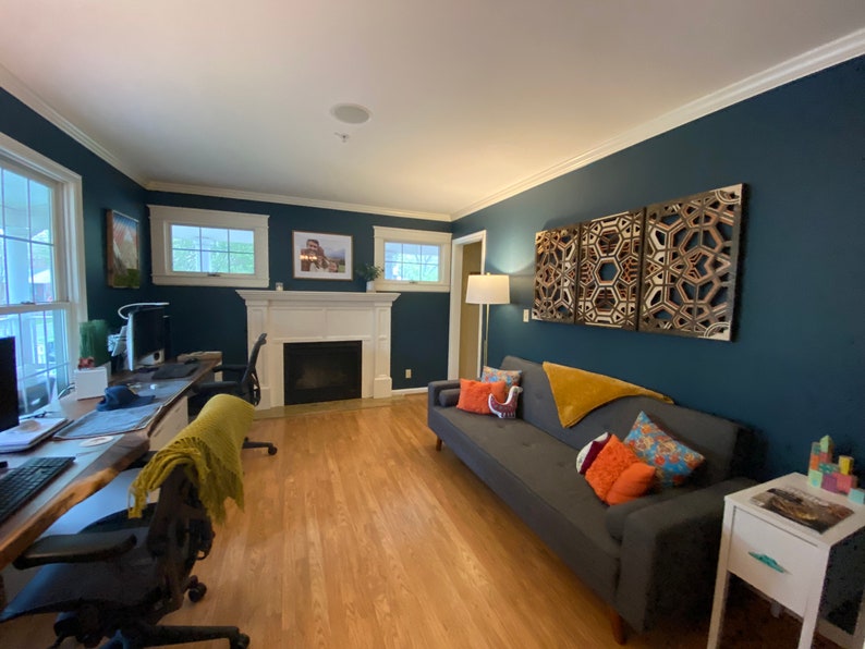 Decorative Wall Panels 3 Panel Triptych Design Multi Layer | Etsy