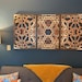 Decorative Wall Panels 3 Panel Triptych Design Multi Layer laser Cut ...