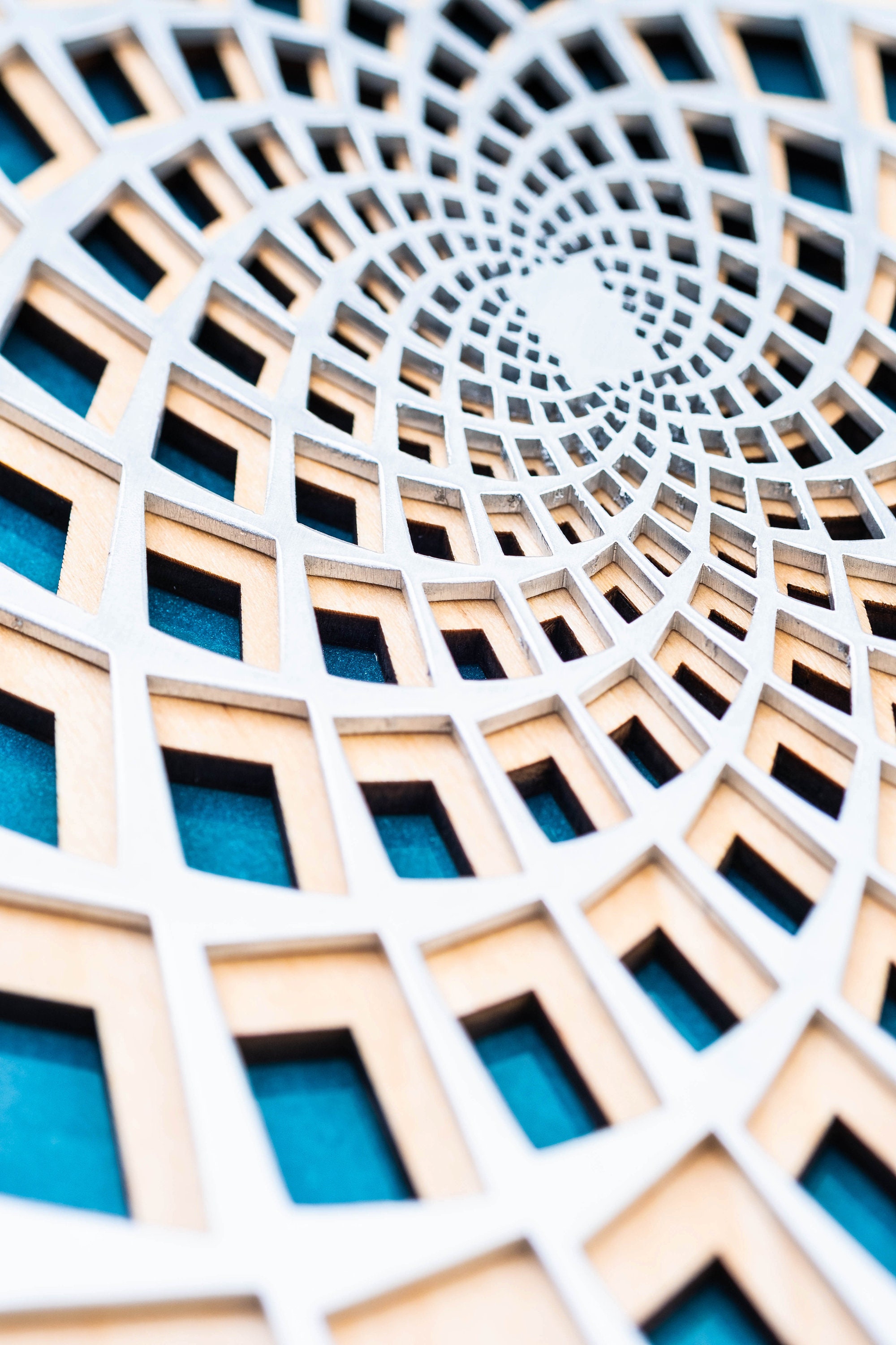 Decorative Wall Panel Multi Layer Mixed Media Laser Cut | Etsy