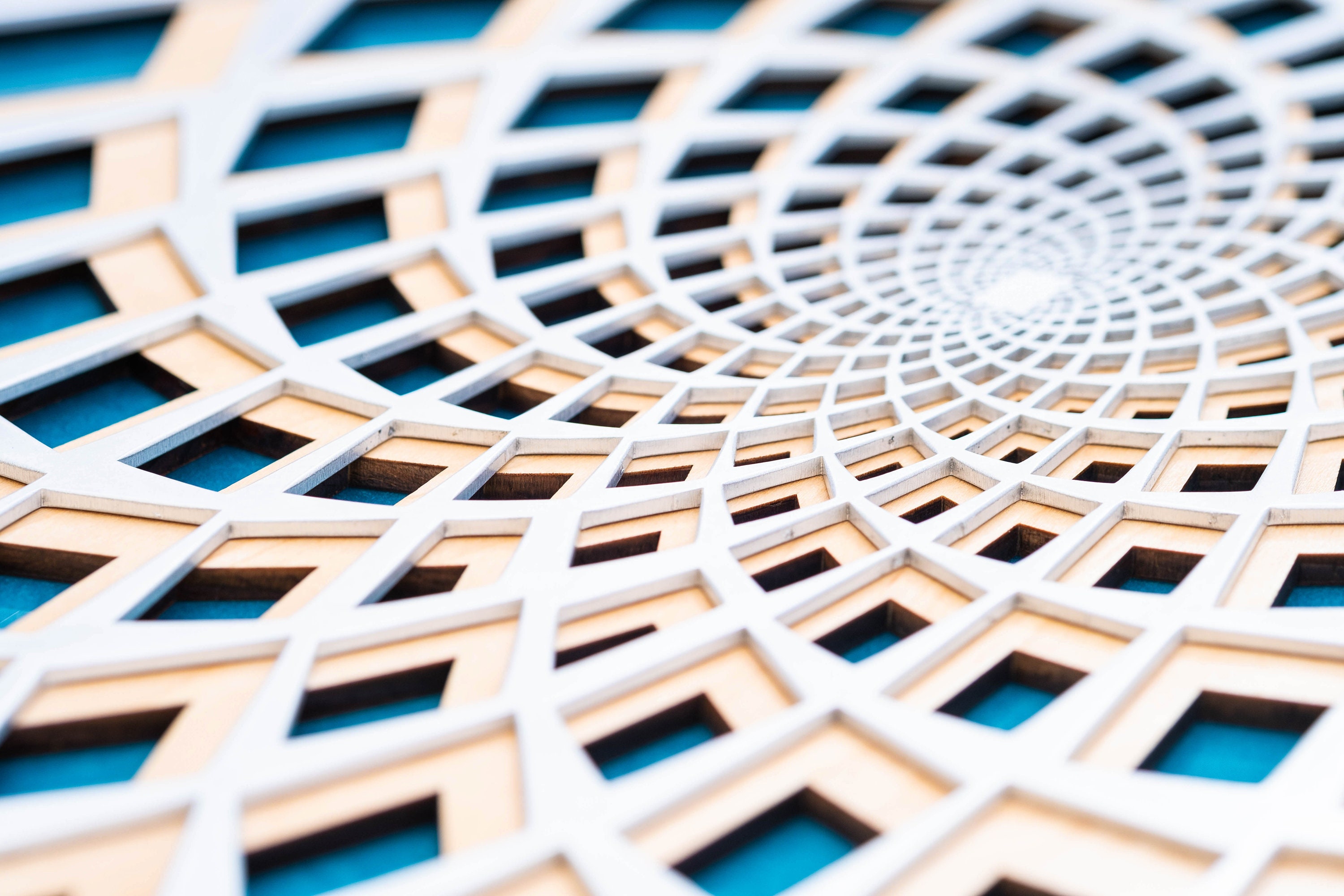 Decorative Wall Panel Multi Layer Mixed Media Laser Cut | Etsy