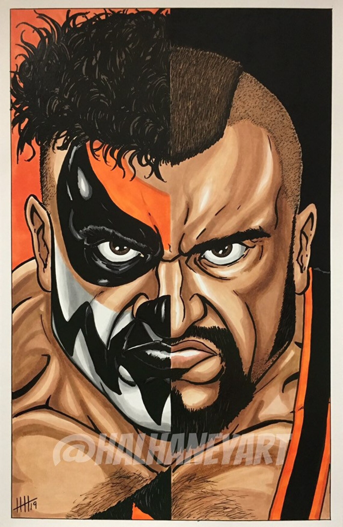 Taz Transformation 11x17 Fine Art Print | Etsy