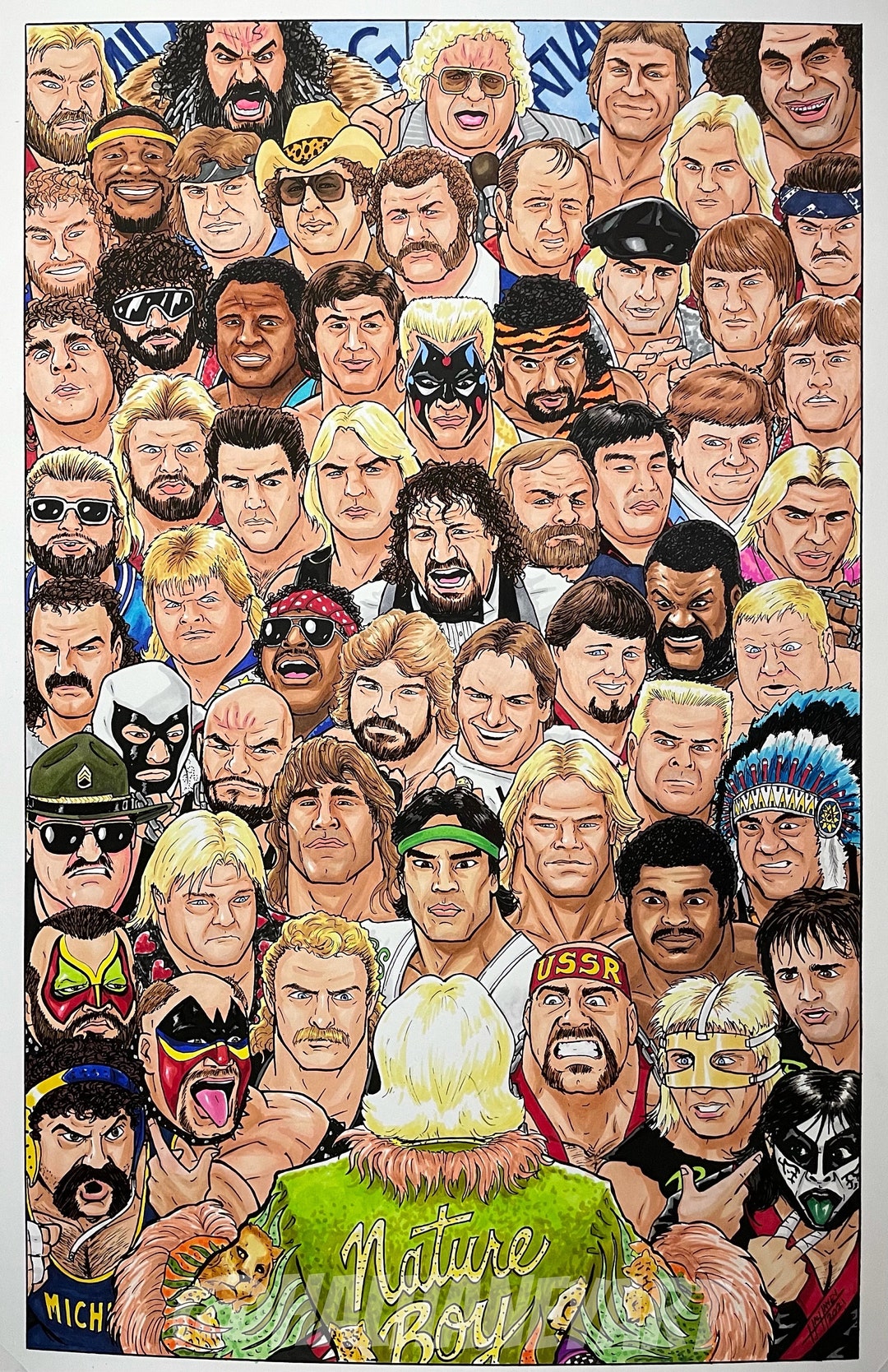 RF 80s Rogues Gallery 11x17 Fine Art Print - Etsy