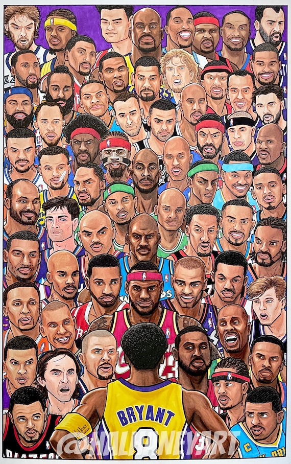 Mamba Vs NBA 11x17 Fine Art Print - Etsy