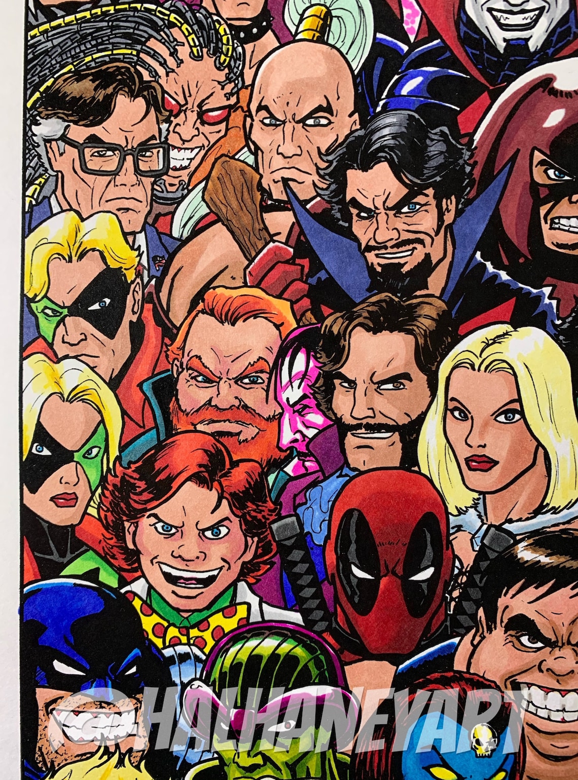 X-men Rogues Gallery - 11x17 Fine Art Print - Etsy Australia