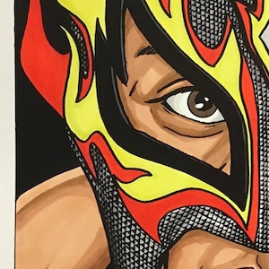 Lucha Brothers - 11x17 Fine Art Print - Etsy