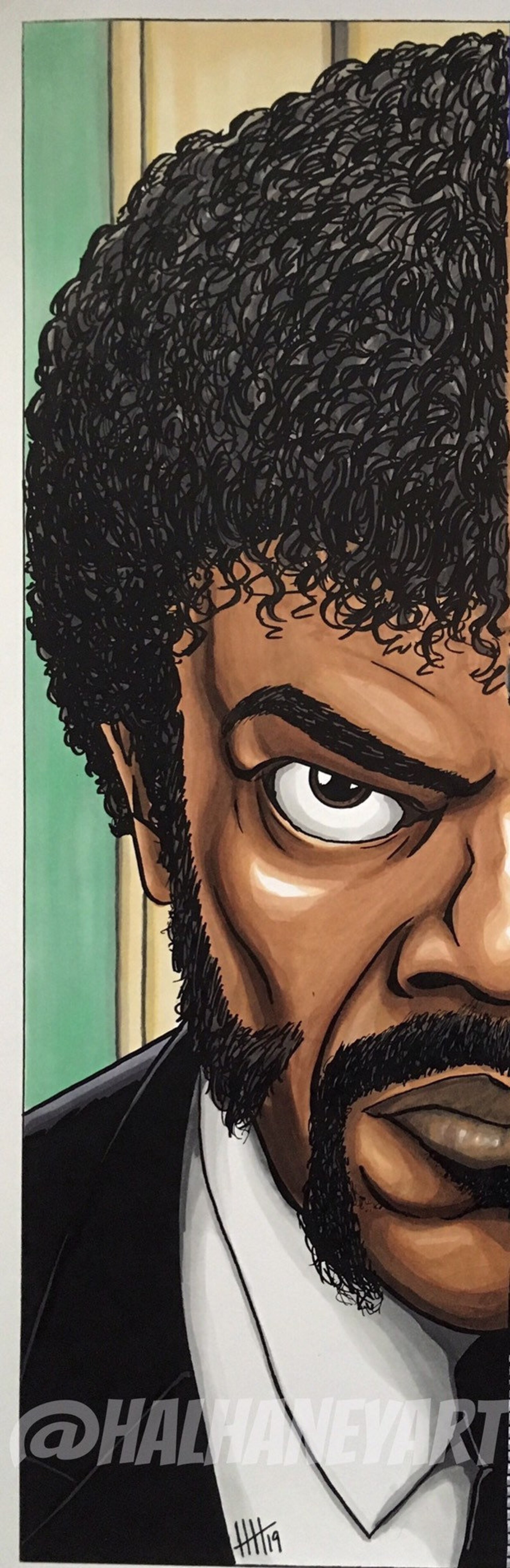 Sam Jackson Transformation 11x17 Fine Art Print | Etsy