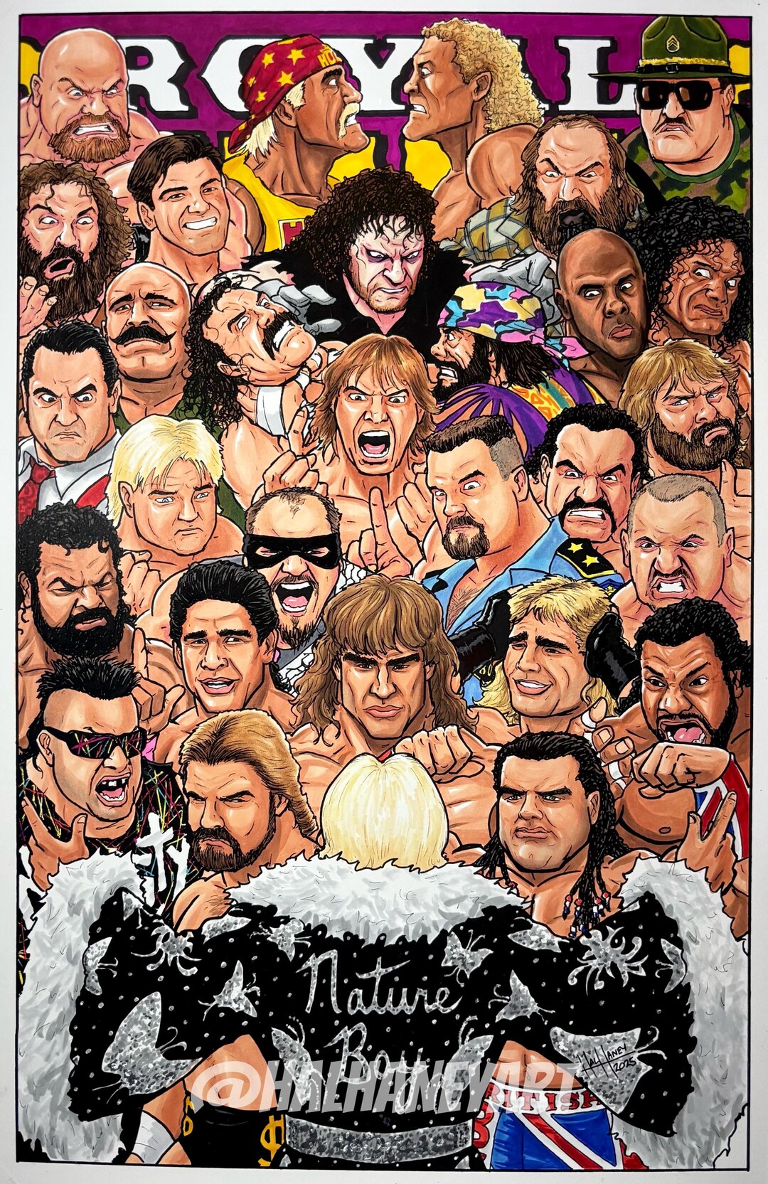 Rumble ‘92 - 11x17 Fine Art Print - Etsy